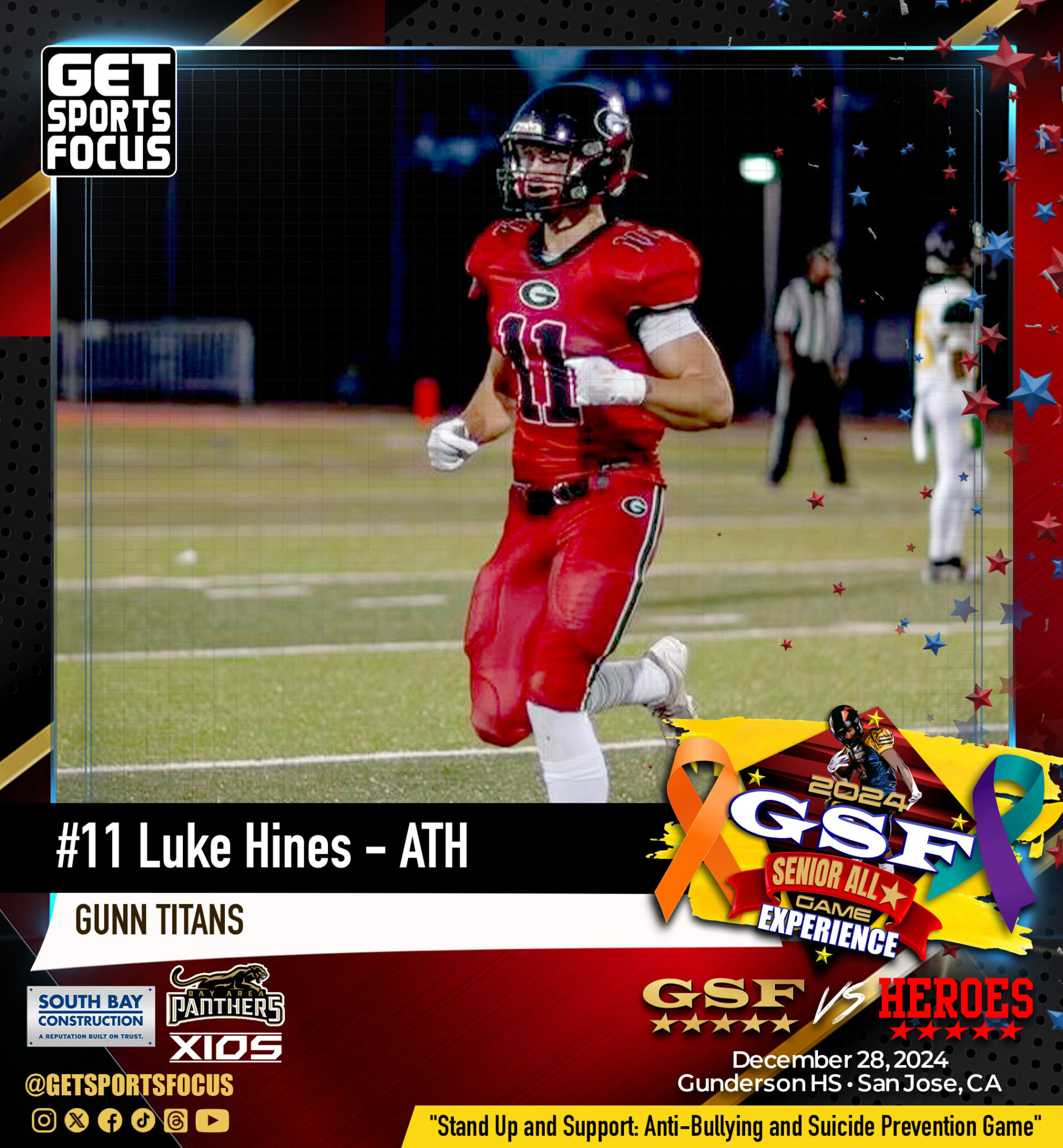 Luke Hines – ATH Gunn Titans – GetSportsFocus