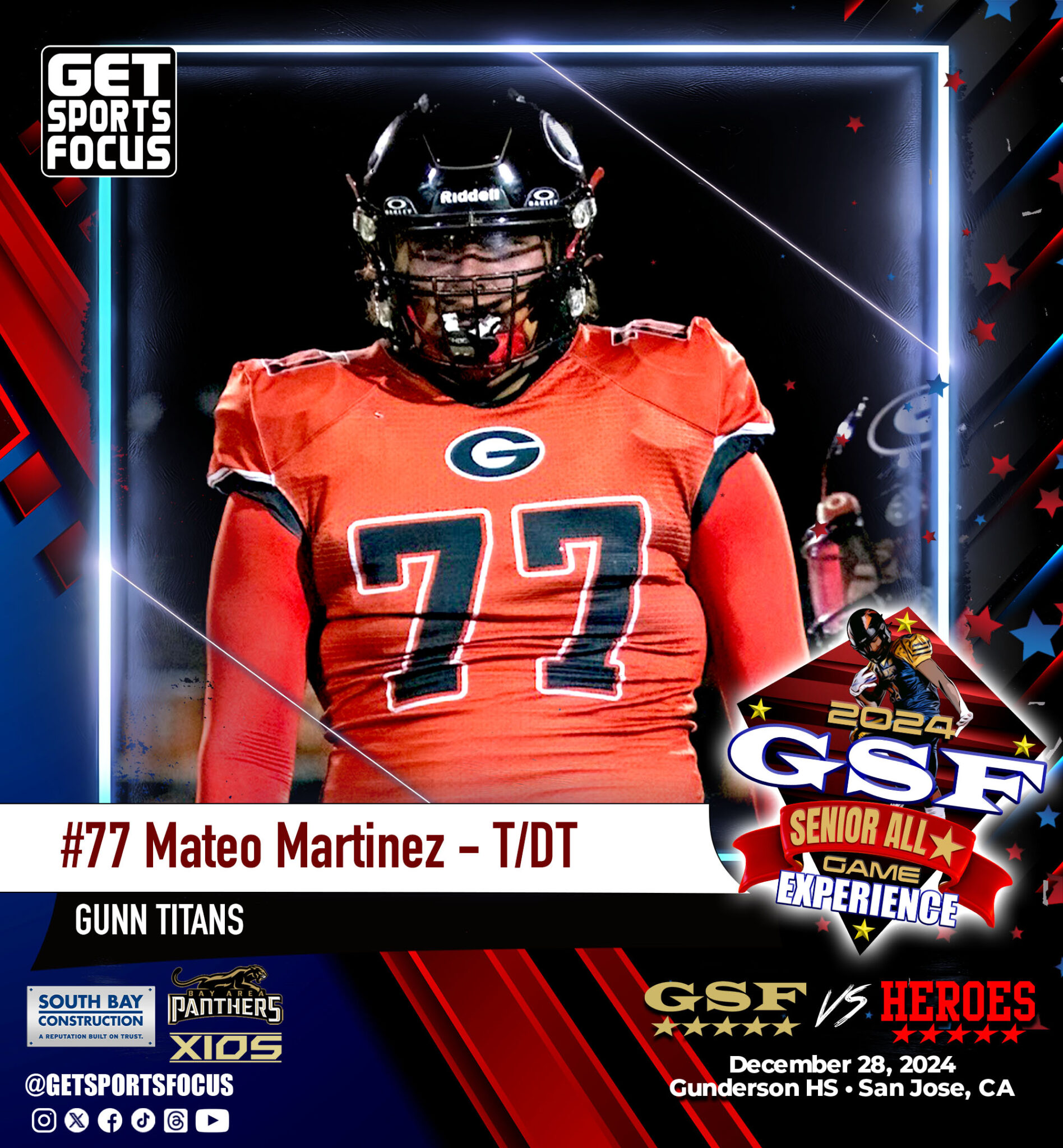 Mateo Martinez – T/DT Gunn Titans – GetSportsFocus