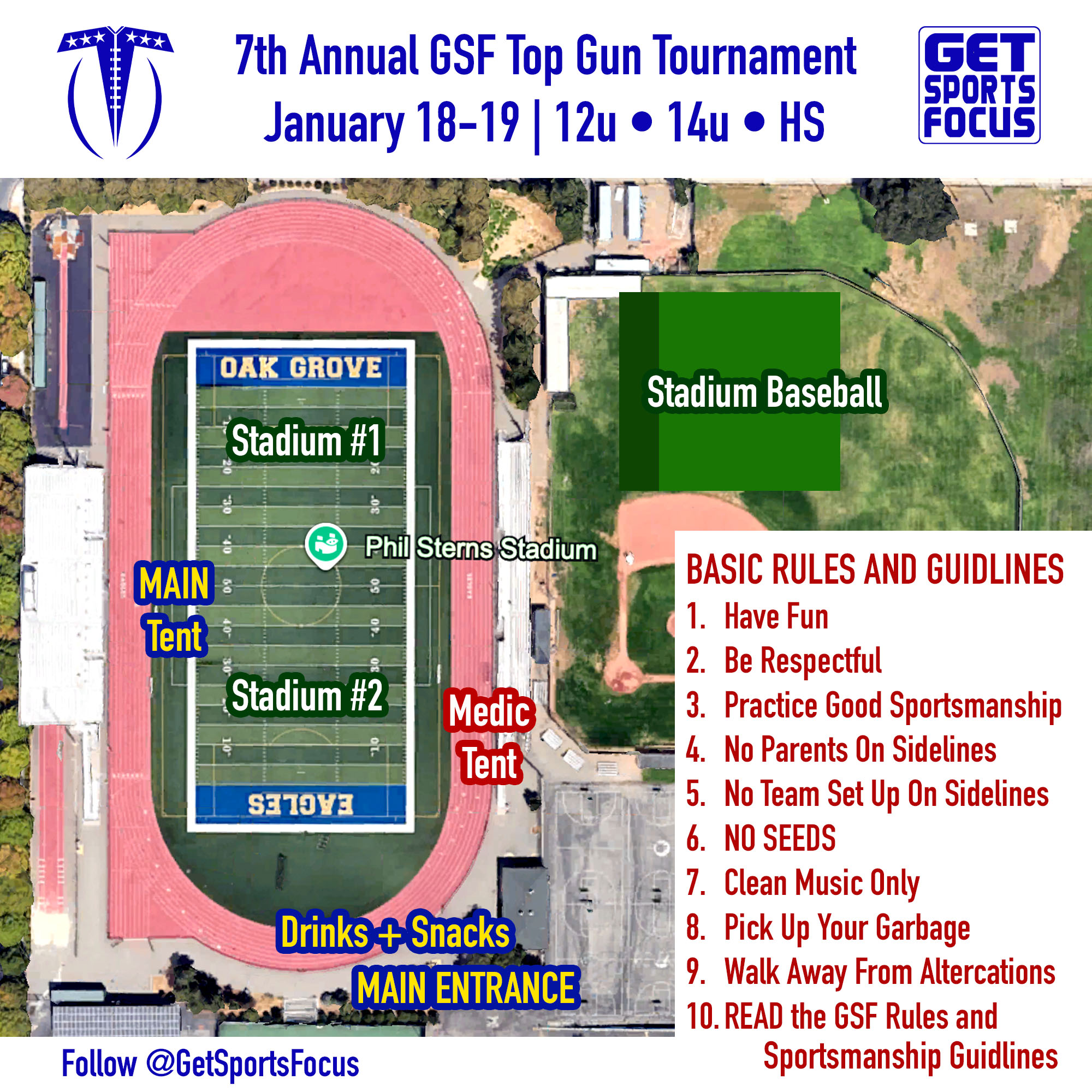 2025 Top Gun Tournament (HS, 14u, 12u) – GetSportsFocus